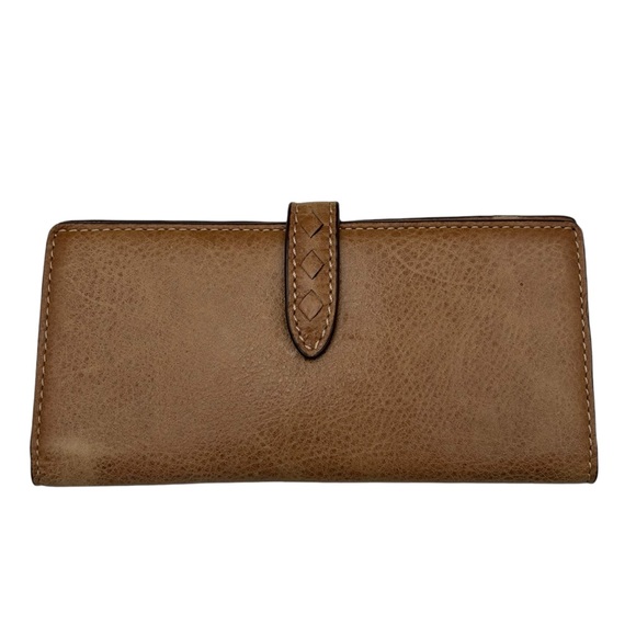 Frye | Bags | Frye Reed Slim Womens Leather Wallet Browntan Bifold ...